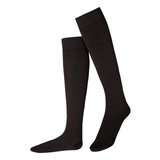 Item m6 Kniestrümpfe mit Kompression für Damen, Thermo, 100 DEN, 42-44, COSY WINTER KNEE HIGH SOCKS CONSCIOUS, Almost Black