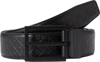 Calvin Klein G&uuml;rtel Emblem Print Buckle