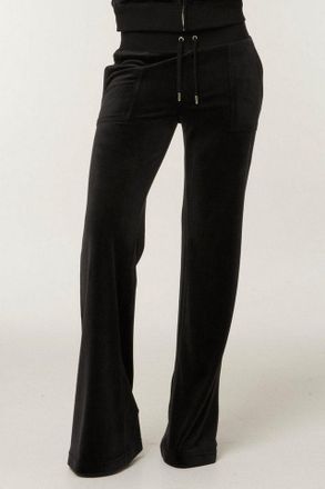 Juicy Couture Sweathose DEL RAY Damen Trainingshose Damen, Sweathose, Velour, Jogginghose mit Glitzer, Sale