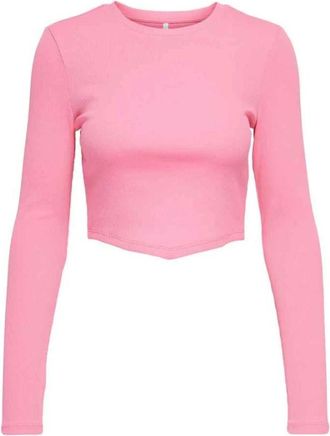 Only Strick Schal Top - - Tops - Damen - Rosa - L