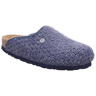 Rohde Chaussons Femme Alba 6076, Pointure:42 EU, La Couleur:Bleu