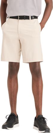 Dockers Mens GO AIRWEAVE Short Slim Active Pants, Sahara Khaki, 32W