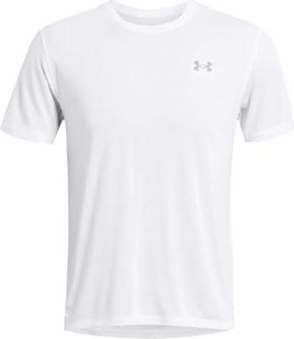 Under Armour Hommes Streaker Splatter SS Tee V&ecirc;tements De Course Maillot De Course White 100 - Blanc XL