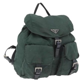Prada unisex, Pre-owned, Vert, Taille: ONE Size Pre-owned Vintage Backpack