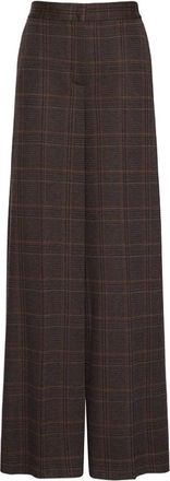 Max Mara Pantalon Emiro Large - Femme - Pantalons - Brun - Taille: 36 FR