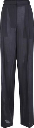 Tom Ford Femme, Pantalons, Noir, Taille: 36 FR Wide Pantalons