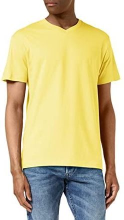 Stedman Apparel T-Shirt Classique à Manches Courtes et col en V pour Homme ST2300, Jaune, L