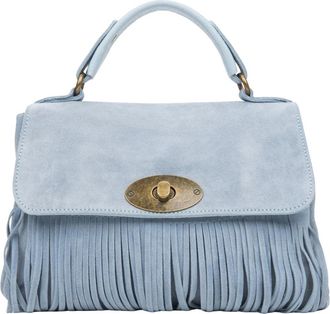 Estro & Luminara Femme, Sacs, Bleu, Taille: ONE Size Sacoche &agrave; franges