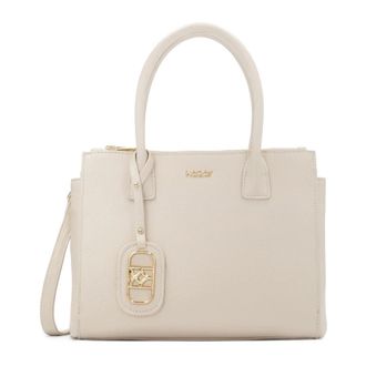 Kazar Femme, Sacs, Beige, Taille: ONE Size &Eacute;l&eacute;gant sac &agrave; main en cuir avec poign&eacute;es