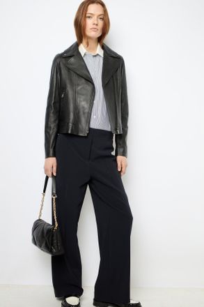 Gerard Darel Pantalon large &eacute;lastiqu&eacute; - NELLY - Marine