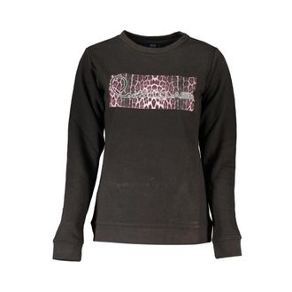 Cavalli Lang&auml;rmeliges Sweatshirt - - Sweatshirts & Hoodies - Damen - Schwarzk - XS