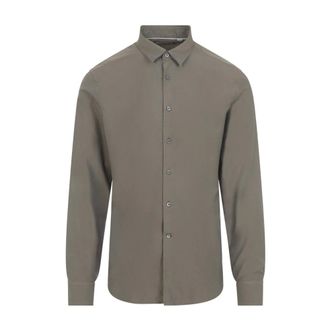 Canali Homme, Chemises, Brun, Taille: XL Csl7079 Regular Fit Shirt