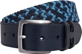 Hackett Multi Para Tresse BLT Ceinture, Bleu Marine, S Homme