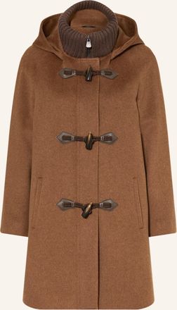 Cinzia Rocca Cinzia Rocca Dufflecoat Mit Abnehmbarer Kapuze braun