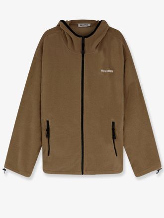 Miu Miu Fleece hoodie - MIU MIU - gender_Woman