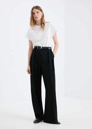 Mango T-shirt coton manches courtes blanc - Femme - XXS - MANGO