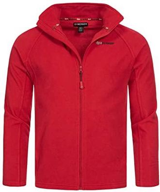 Geographical Norway Tug Men Full Zip - Polaire Fine Homme Chaude Fermure Zip - Veste Automne Hiver Printemps Chaud Hommes - Longues Manches Pull Fourrure Doux Confort Out