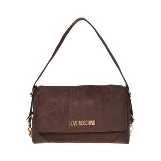 Love Moschino Samttaschen Umh&auml;ngetasche - - Bags - Damen - Braun - ONE SIZE