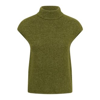 Soaked In Luxury SLAnina Top - - Knitwear - Damen - Gr&uuml;n - L