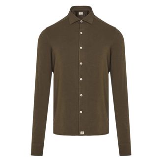 Sonrisa Homme, Chemises, Vert, Taille: M Chemise stretch en coton