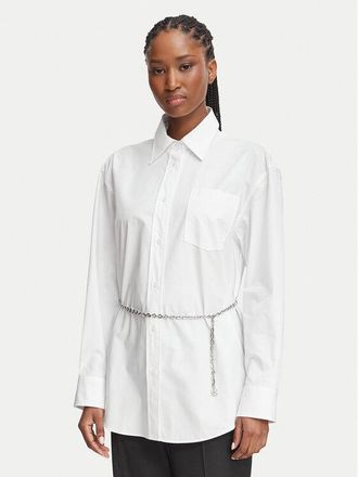 HUGO BOSS Hemd Ewoya 50569123 Wei&szlig; Regular Fit