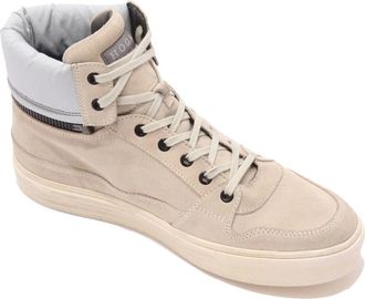Hogan Homme, Chaussures, Beige, Taille: 40 EU Chaussures &agrave; Cheville Zipp&eacute;es en Daim