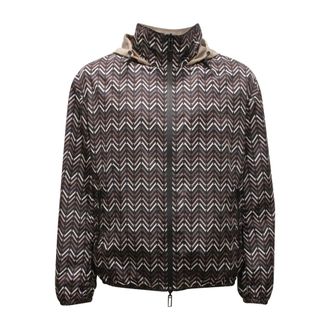 Armani Wendbare Jacke mit abnehmbarer Kapuze - - Jackets - Herren - Mehrfarbig - XL