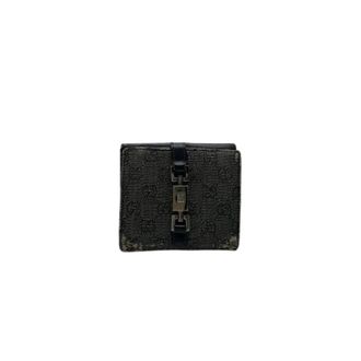Gucci Pre-owned Leder Portemonnaie - - Pre-owned - Damen - Schwarzk - ONE SIZE