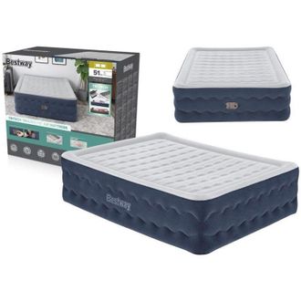 Bestway TruLeisure Luftmatratze Blau und Wei&szlig; Komfort