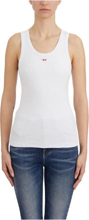 Diesel Femme, Tops, Blanc, Taille: 40 FR T-Anky-D Tank Top