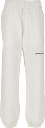 Hinnominate Hinnominate, Femme, Pantalons, Blanc, Taille: 42 FR Pantalon de surv&ecirc;tement taille haute avec imprim&eacute;