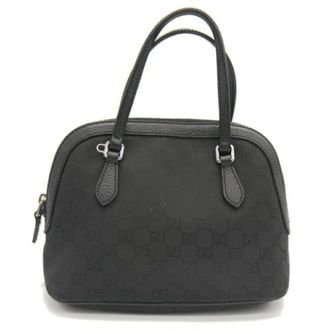 Gucci Pre-owned Lederhandtasche - - Pre-owned - Damen - Schwarzk - ONE SIZE