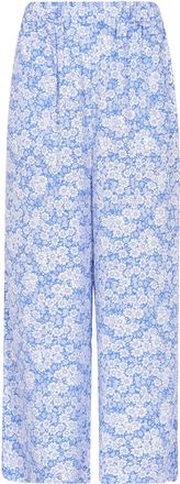 Usha Hose Frauen blau wei&szlig;