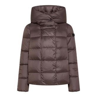 Peuterey Kurze Daunenjacke Tucano - - Jackets - Damen - Braun - 2XS