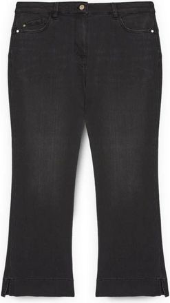 Fiorella Rubino Femme, Jeans, Noir, Taille: 48 FR Kick Flare Jeans
