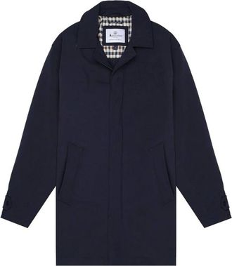 Aquascutum Homme, Manteaux, Bleu, Taille: 3XL Trenchs