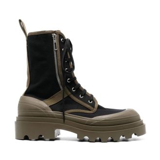 Bottega Veneta Ribbon Bomber Boots - - Shoes - Herren - Schwarzk - 40 EU