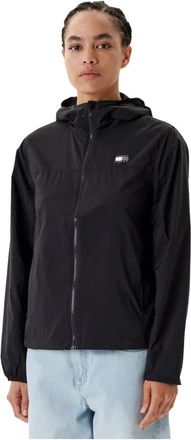 Tommy Jeans Femme, Vestes, Noir, Taille: 44 FR Veste coupe vent