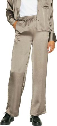 Jack & Jones Damen JJXX JXKIRA Regular Satin Pant NOOS Hose, Brindle, M