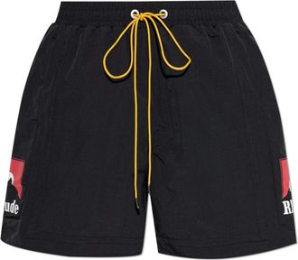 Rhude Homme, Shorts, Noir, Taille: S Short Imprim&eacute;
