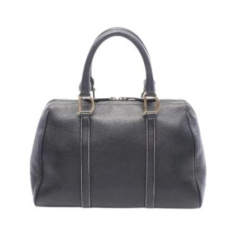 Dior Pre-owned Leather Boston Bag - - Pre-owned - Damen - Schwarzk - ONE SIZE