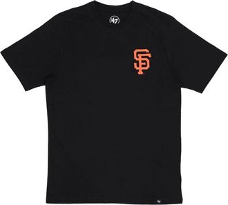 47 Brand Homme, Tops, Noir, Taille: XL Backer Echo Tee Safgia