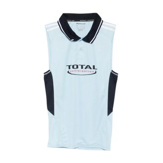 Martine Rose Femme, Sport, Bleu, Taille: 42 FR Shrunken Stretch Football Vest