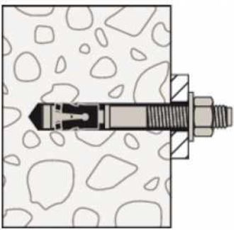 Fischer Ankerbolzen r 88561 faz ii 16/ 160 gs a 4 Ohne Oberfl&auml;chenangabe