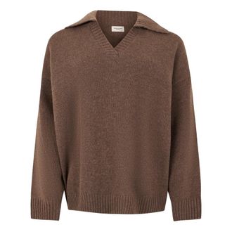 Max Mara Alben Pullover aus reiner Schurwolle - - Knitwear - Damen - Braun - S