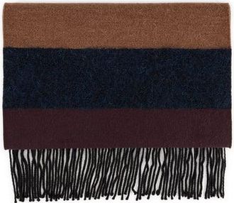 Paul Smith Echarpe en laine m&eacute;lang&eacute;e
