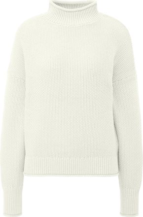 QS by s.Oliver Damen 2170514 Pullover Langarm, White, XXL