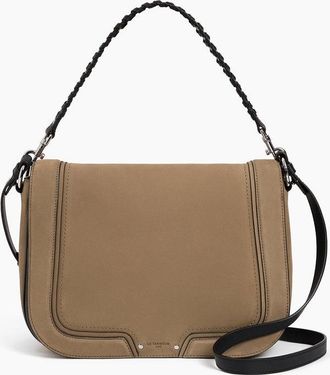 Le Tanneur Gro&szlig;e Umh&auml;ngetasche Ella aus Glattleder und Nubukleder