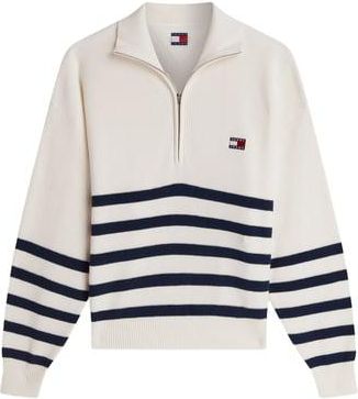 Tommy Hilfiger Pull col classique en coton