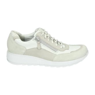 Durea Sportliche Damen Sneaker Beige Muster - - Shoes - Damen - Beige - 38 1/2 EU